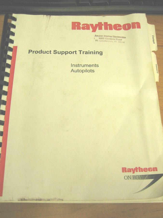 Raytheon Product Support Training for Instruments and Autopilots - Max ...