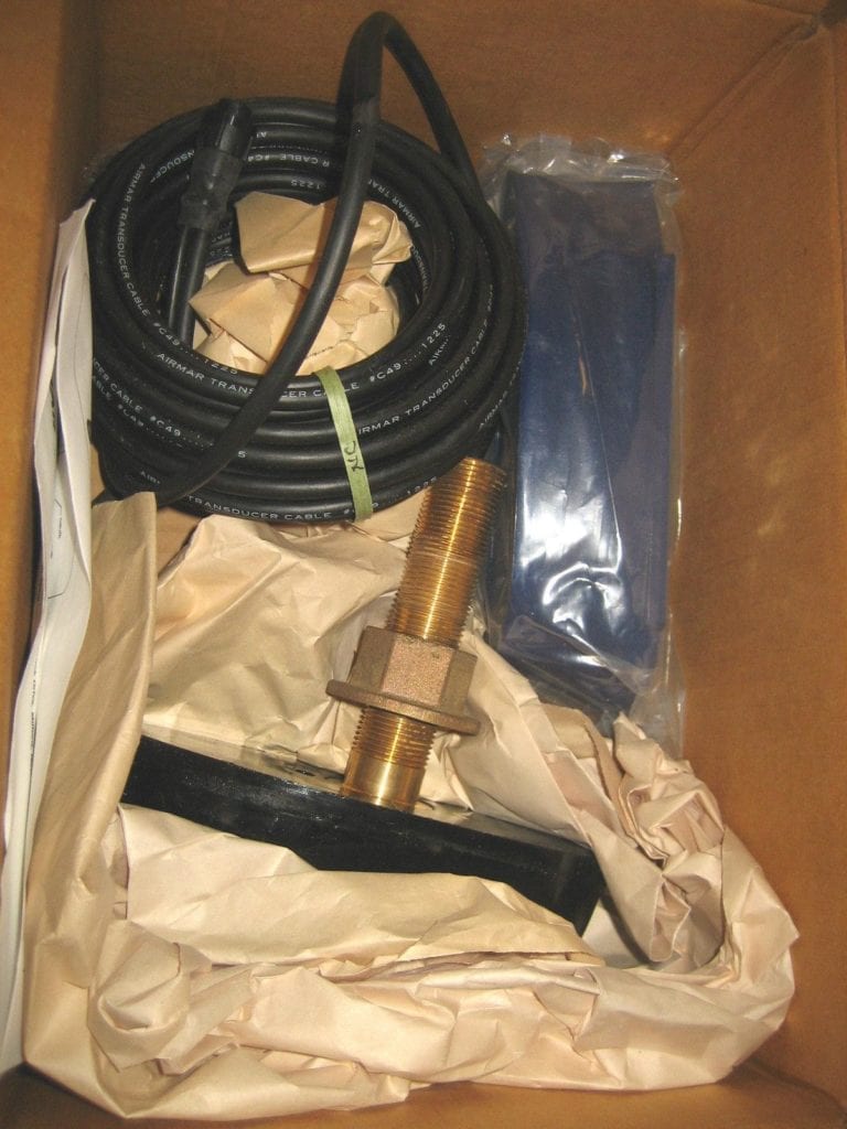 NEW & COMPLETE Apelco 560 - M78870 Thru-Hull Forward Looking Transducer ...