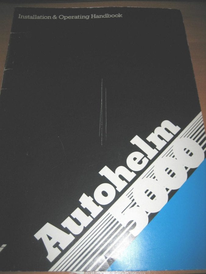 Raytheon Raymarine Autohelm 5000 Installation and Operating Handbook ...