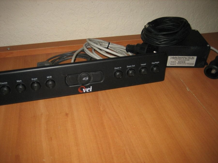 VEI Video Dedicated - Keyboard 8 Button Keypad - Max Marine Electronics