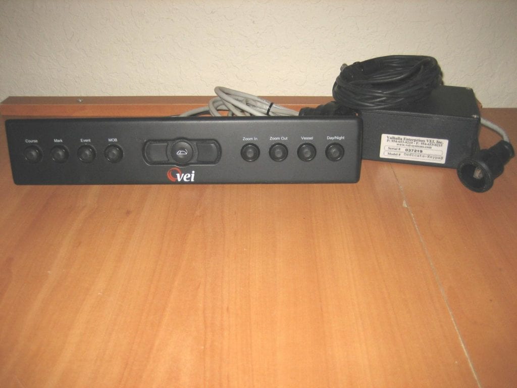 VEI Video Dedicated - Keyboard 8 Button Keypad - Max Marine Electronics