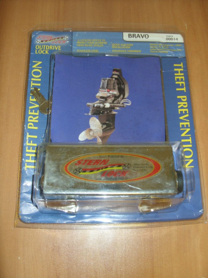 NEW STERN LOCK Outdrive Lock - Stainless Steel - Bravo 00014 "SHIPS ...