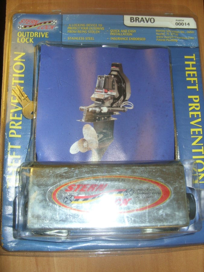 NEW STERN LOCK Outdrive Lock - Stainless Steel - Bravo 00014 "SHIPS ...