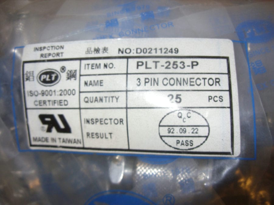 NEW Transducer Plug, 3-Pin Round Green F/ Furuno, Raytheon Sitex, Koden ...