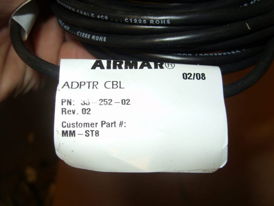 Airmar MM-ST8 600 watt MIX & AND MATCH Cable - 8 Pin Fuji Connector ...