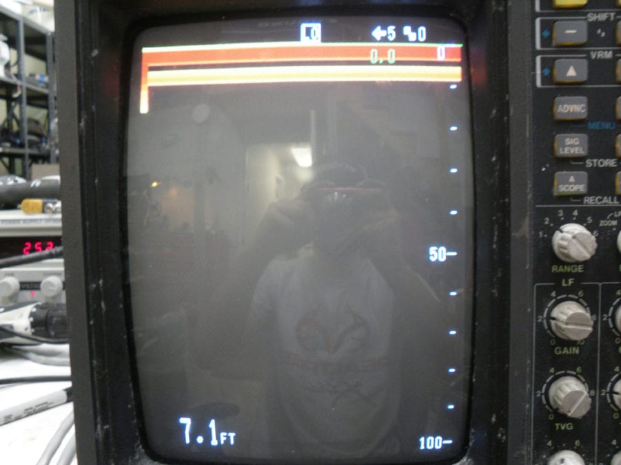 Furuno FCV-382 Sounder Head Display Unit 28/200 khz - Max Marine ...