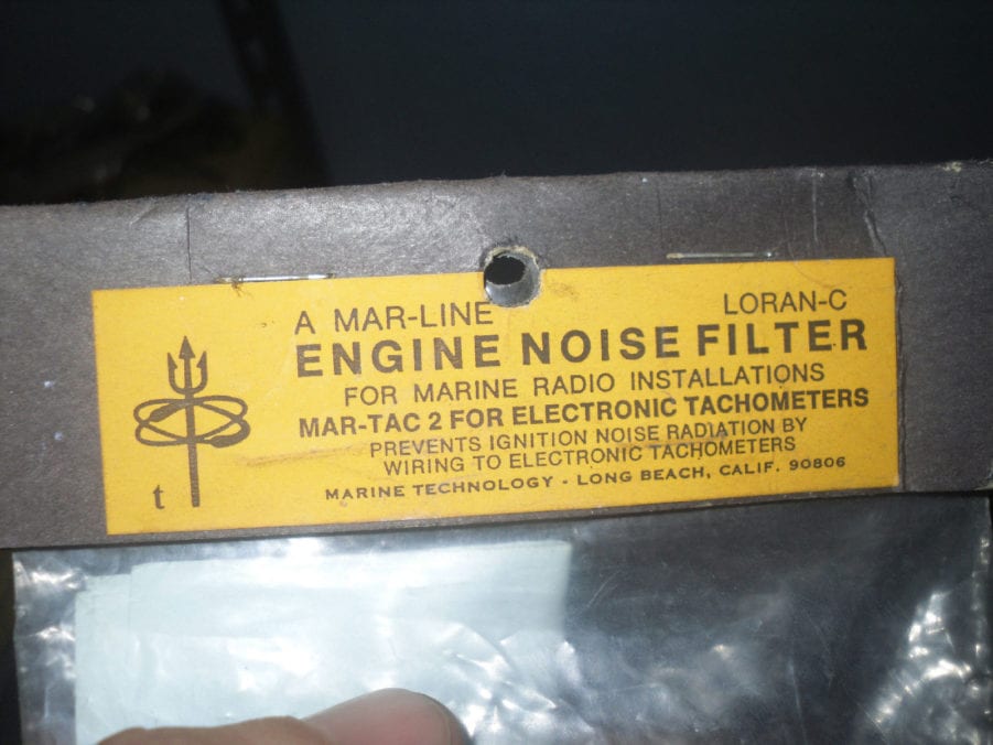 Marine Technology Vintage MAR-TAC2 Engine Radio Noise Filter for ...