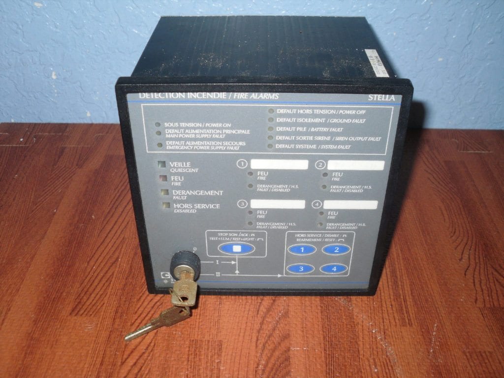 Chubb Securite STELLA Marine Fire Detection Incendie Control Alarm ...