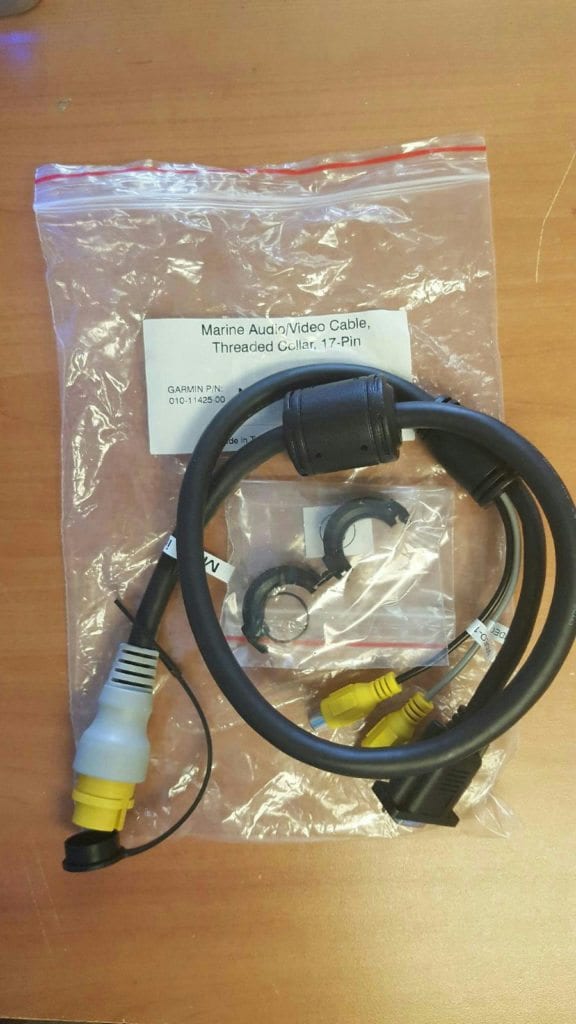 Garmin NEW 010-11425-00 Video Cable for GPSMAP Chartplotters 6000 ...