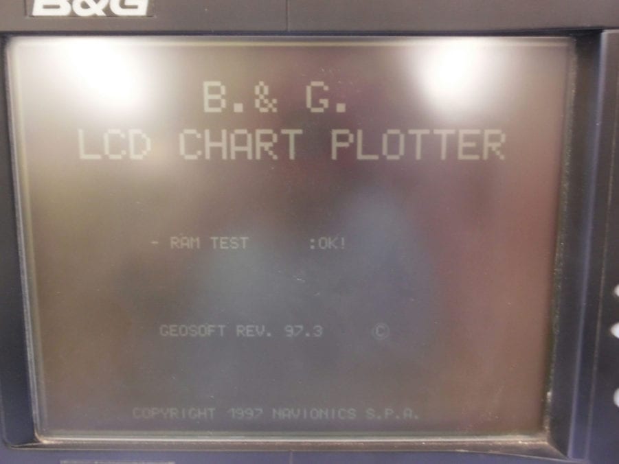B & G LCD Chart Display Unit in Great Used Condition - Max Marine ...