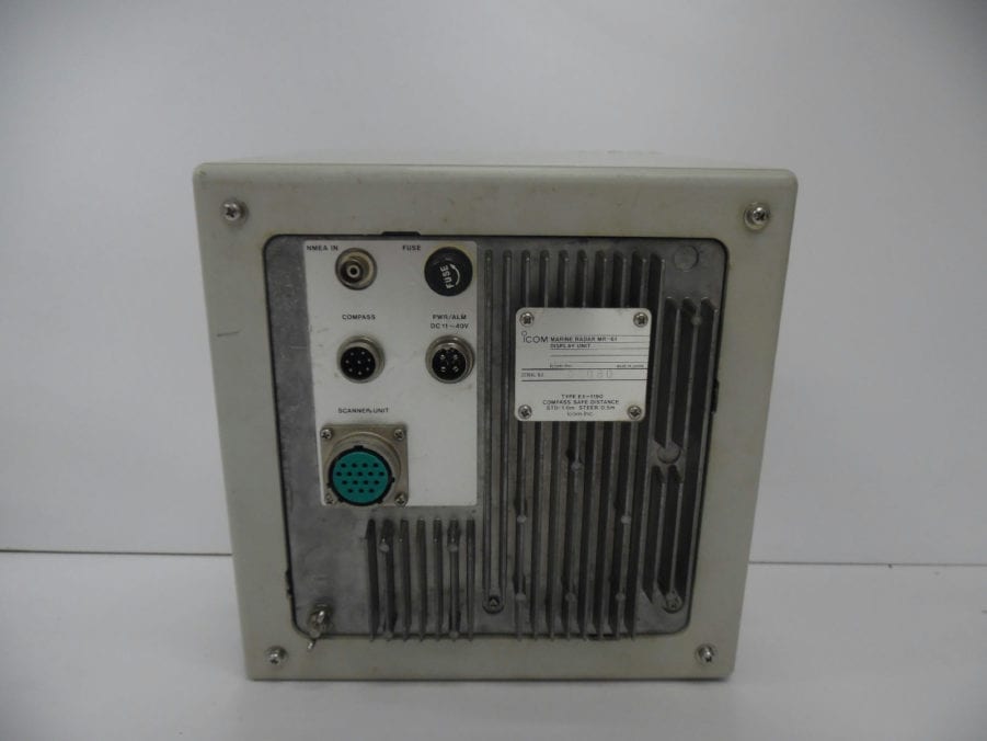 Icom Marine Radar Display - TESTED WORKING 100% - MR-61 - 90 Day ...