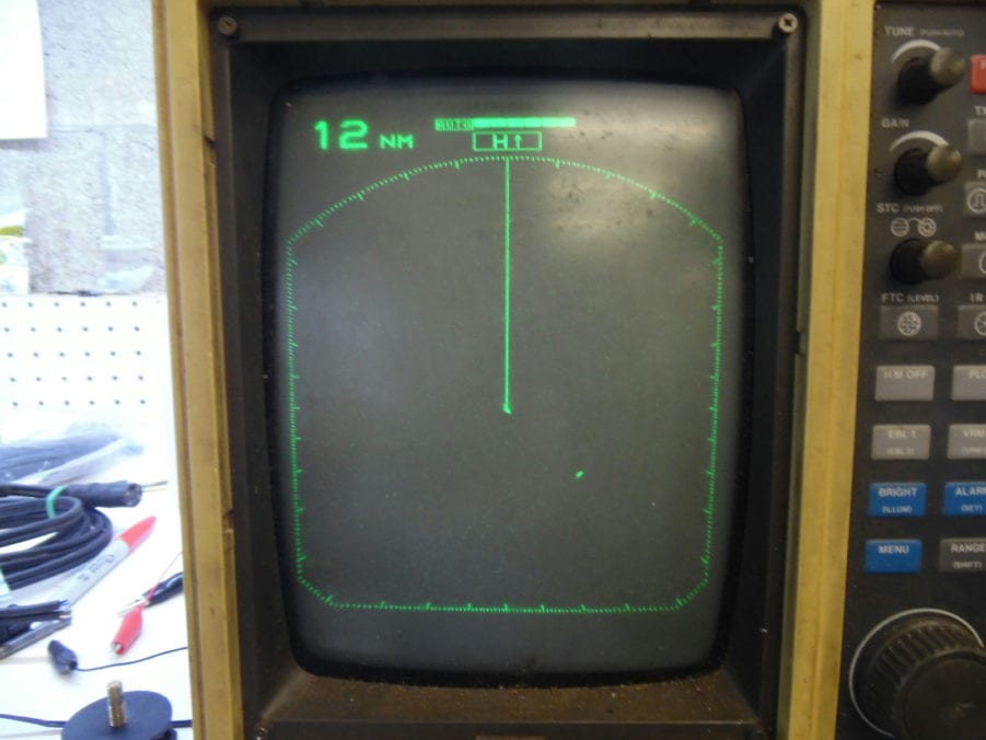 Icom Marine Radar Display - TESTED WORKING 100% - MR-61 - 90 Day ...