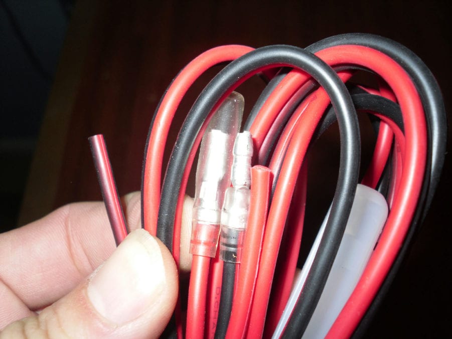 Icom VHF Radio POWER CABLE w/FUSE - BRAND NEW - IC-M502 504 602 604 506 ...