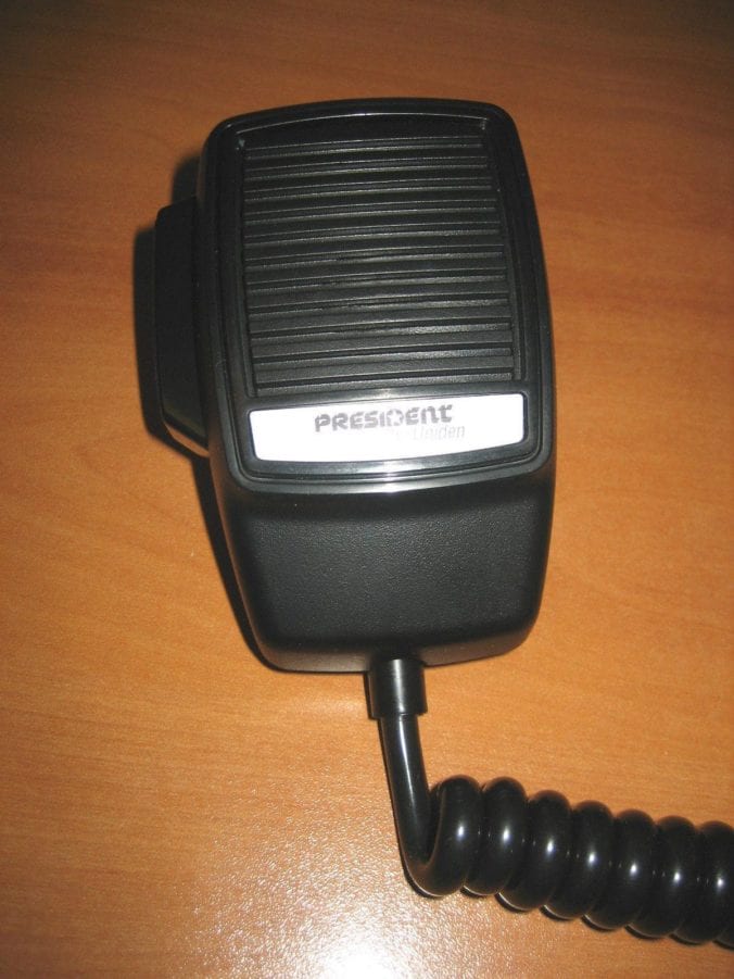 President VHF Mic by Uniden - Waterproof - Max Marine Electronics