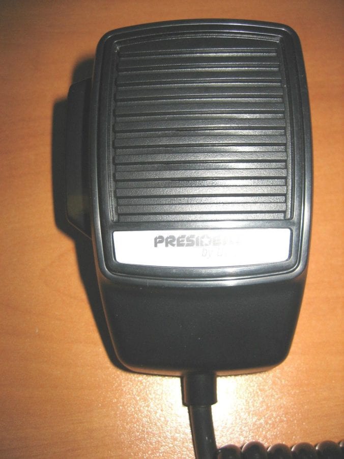 President VHF Mic by Uniden - Waterproof - Max Marine Electronics