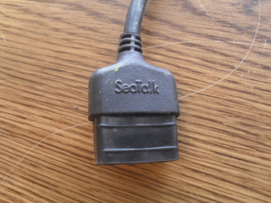 Raymarine 3 pin Flat Seatalk Pigtail Cable Raytheon Autohelm Autopilot ...