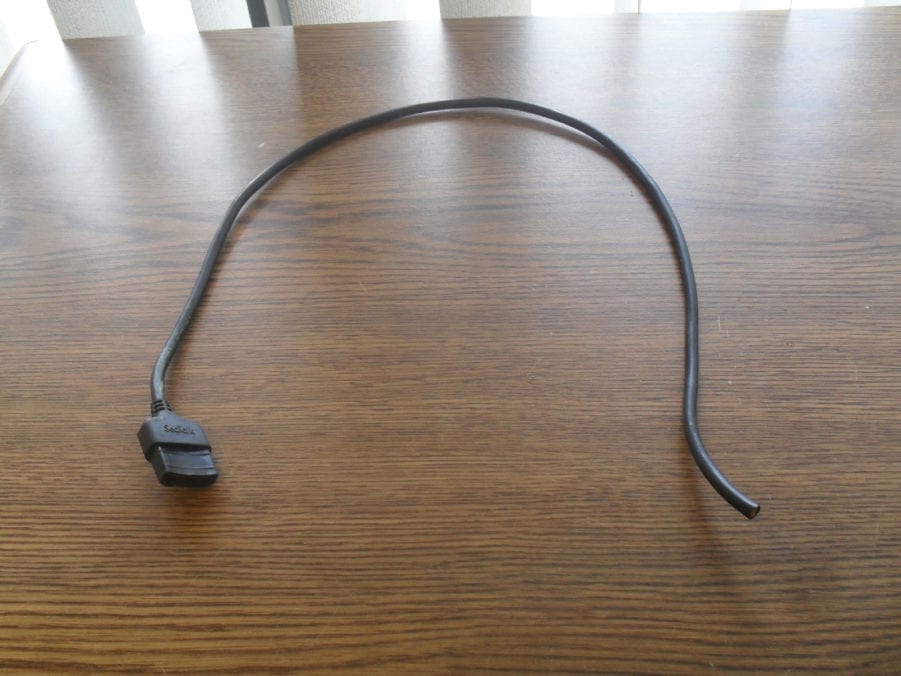 Raymarine 3 pin Flat Seatalk Pigtail Cable Raytheon Autohelm Autopilot ...