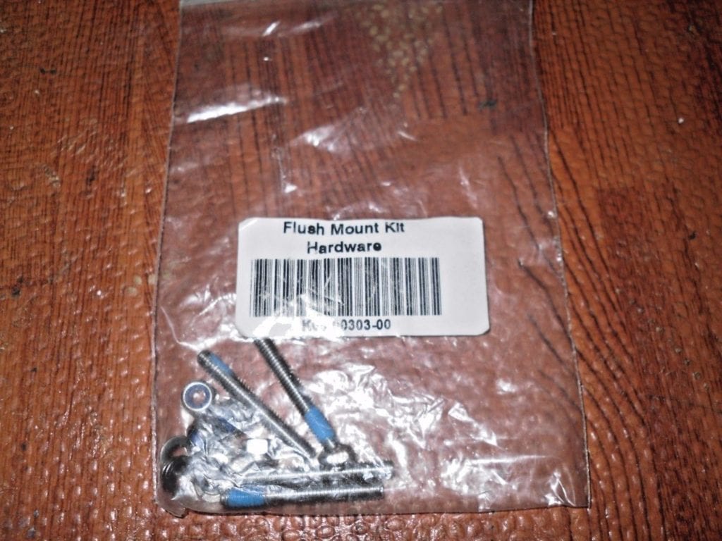 Garmin Flush Mount Hardware Kit for GPSmap 4000/5000 Series - K00-00303 ...