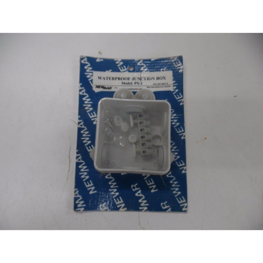 NewMar Waterproof Junction Box Model: PX-1 New In Package - Max Marine ...