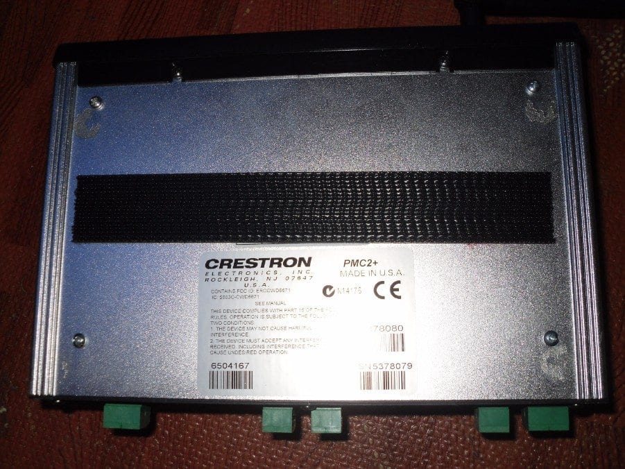 Crestron PMC-2 PMC2+ in Great Working Order w/Power Cable and Green ...