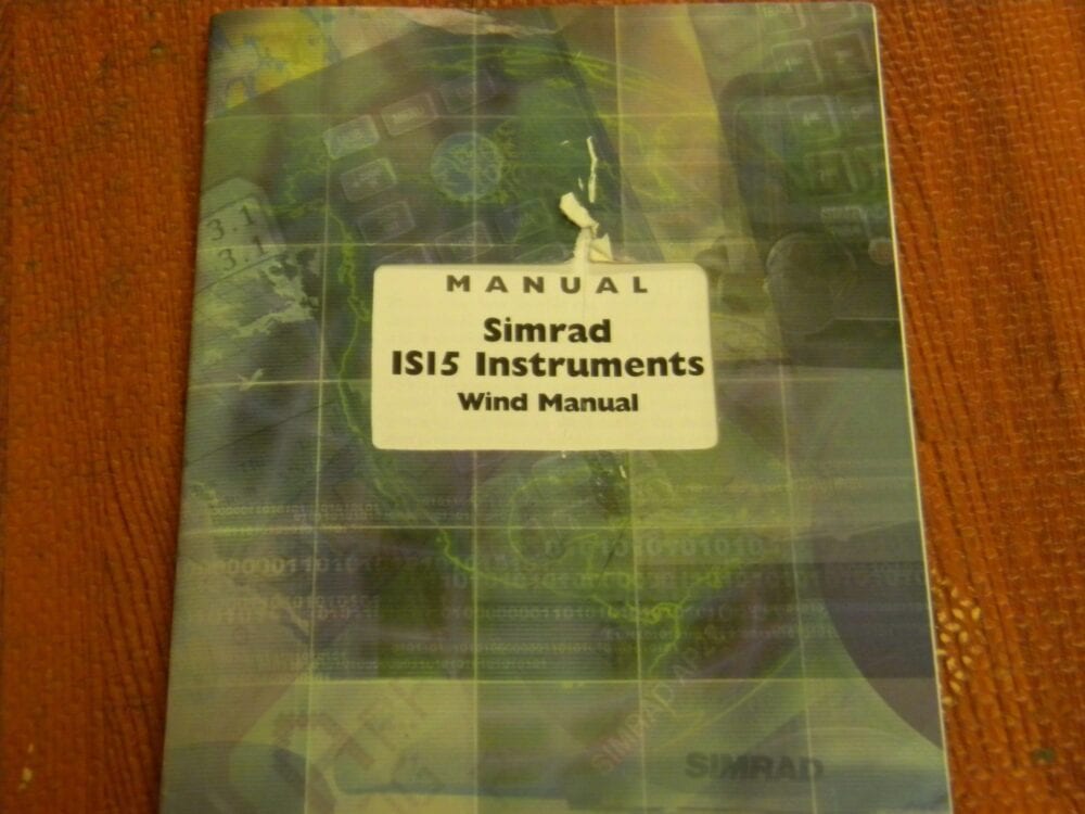 SIMRAD IS15 Wind Instruments Manual - Max Marine Electronics