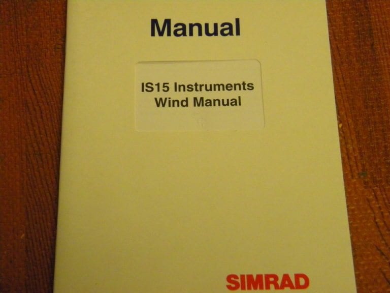 SIMRAD IS15 Wind Instrument Manual - Max Marine Electronics