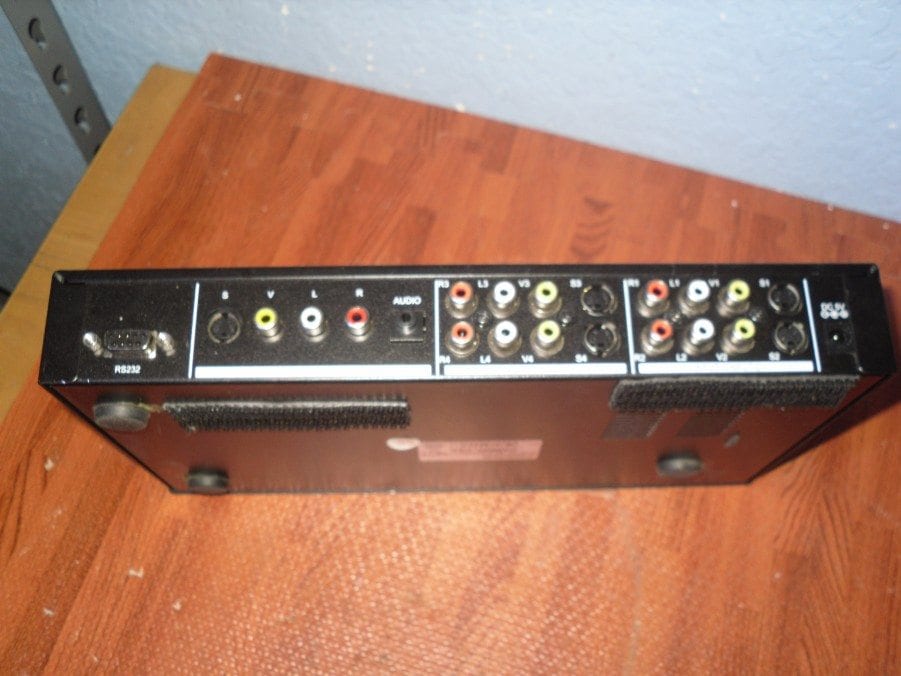 TV One Task Composite 4X1 Switcher - MX-3141CSVA - CV/SV Switcher w/Pwr ...
