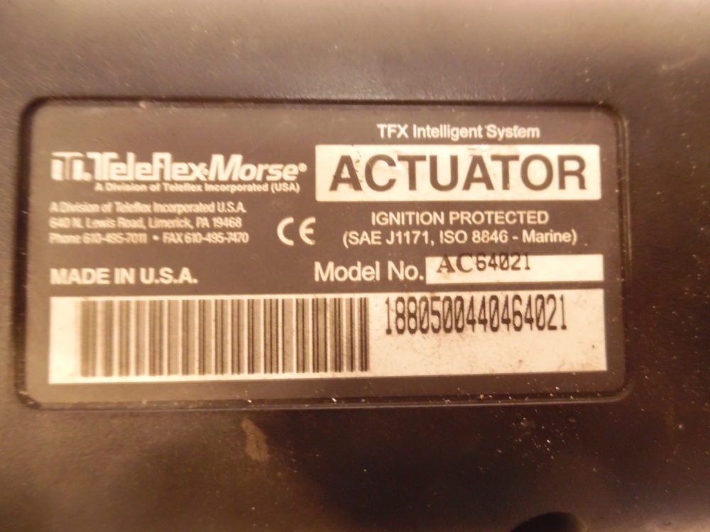 Teleflex Morse Throttle ACTUATOR ASSEMBLY AC64021 FOR i6000 Magicbus ...