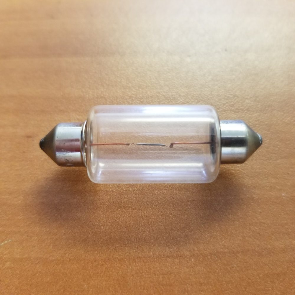 Aqua Signal 904-00177 Incandescent Tube Bulb 12 V - 10 Watt New / Old Stock