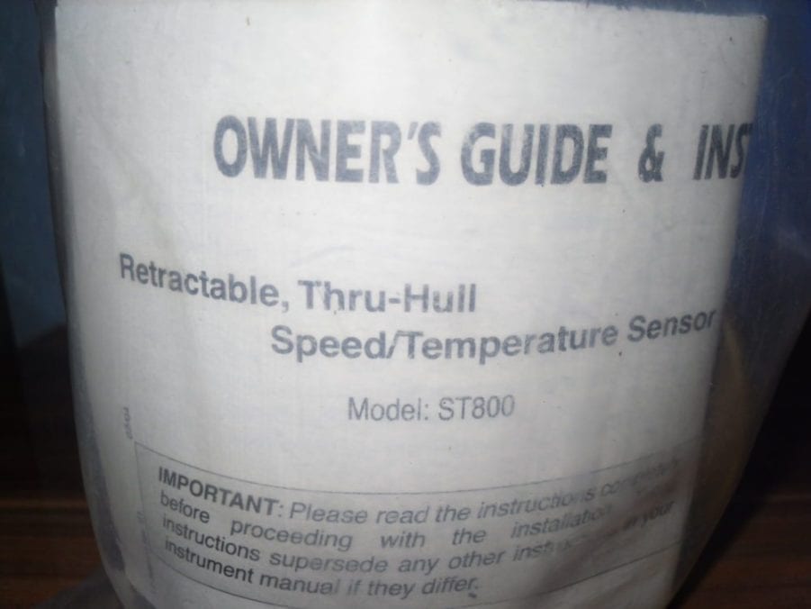 Airmar BRONZE Transducer Install Kit ST800 Speed Temp Sensor - NEW ...