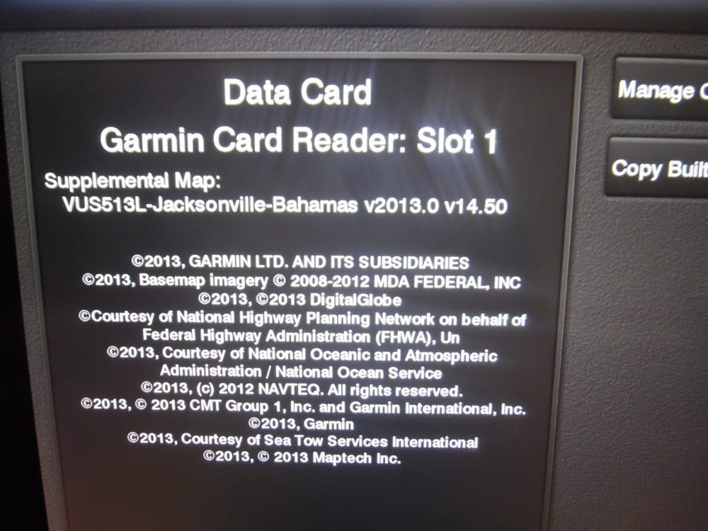 Garmin Bluechart G2 Vision HD 010-C0742-00 VUS513L 2/2013 - SD/Mirco ...
