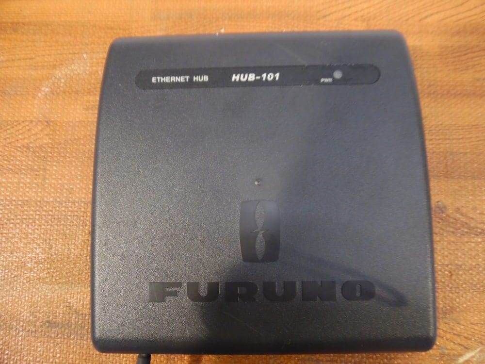 Furuno HUB-101 Ethernet Switch Hub for Navnet 3D TZ Ethernet Tested ...