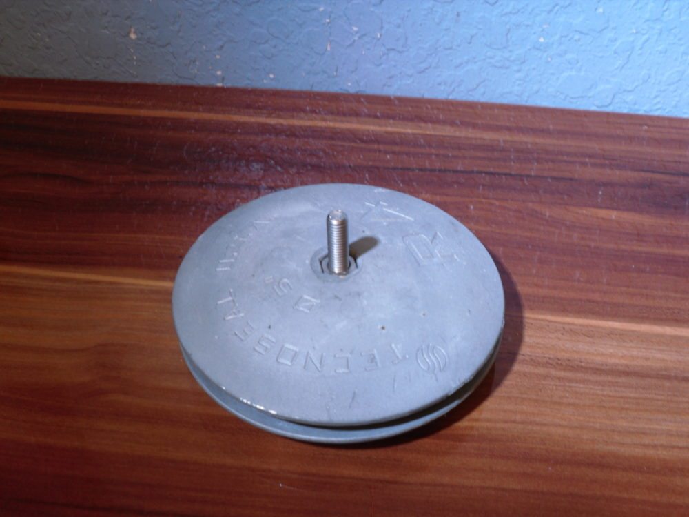 Tecnoseal R4 LOT OF 2 Rudder Trim Tab Bracket Etc. Zinc Anodes NEW - 5 ...
