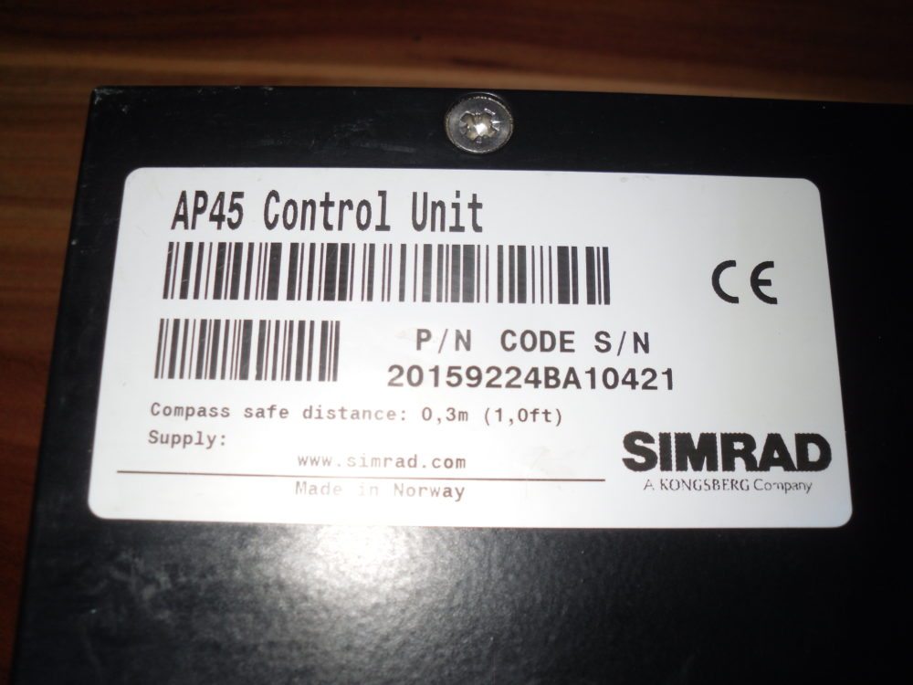 Simrad/Robertson AP45 Display Head - Cosmetics Excellent, Untested but ...