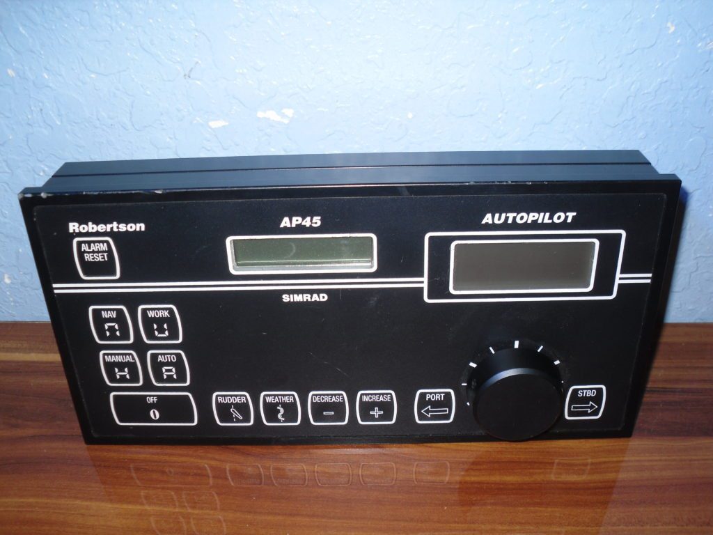 Simrad/Robertson AP45 Display Head - Cosmetics Excellent, Untested but ...