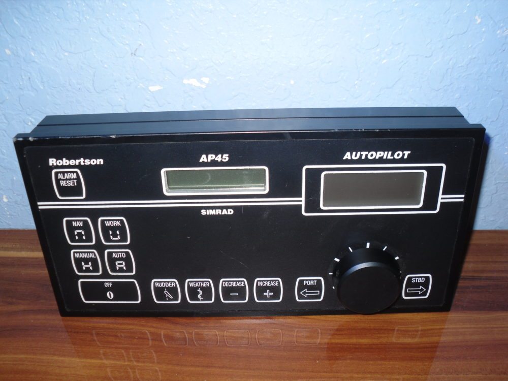 Simrad/Robertson AP45 Display Head - Cosmetics Excellent, Untested but ...