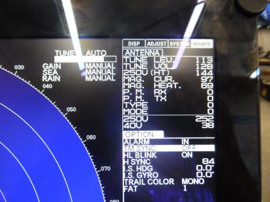 Simrad RA80 / RA90 Black Box Radar System - No Display - 12kw RA84 ...