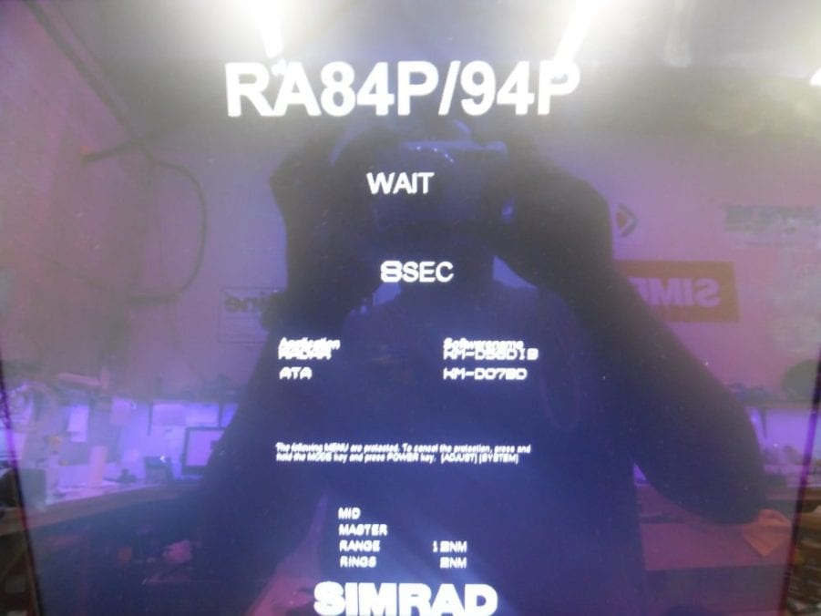 Simrad RA80 / RA90 Black Box Radar System - No Display - 12kw RA84 ...
