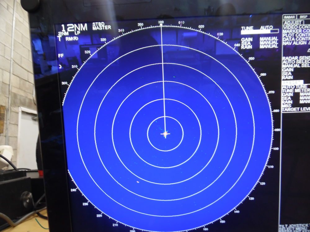 Simrad RA80 / RA90 Black Box Radar System Less Display 12kw RA84 ...