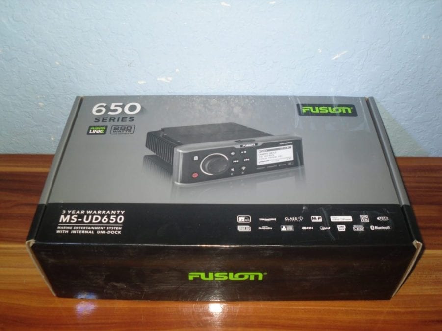 Fusion MS-UD650 Marine Entertainment System - NEW OLD STOCK - Complete ...
