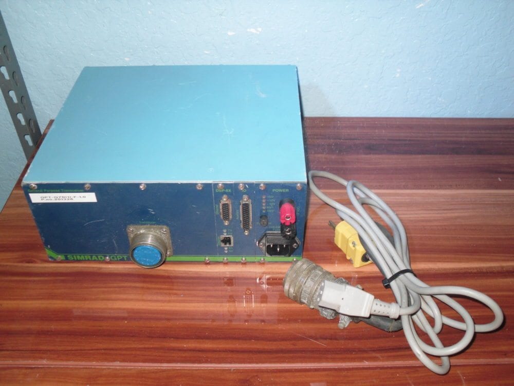 Simrad ES60 Echosounder Transceiver - Untested - GPT General Purpose ...