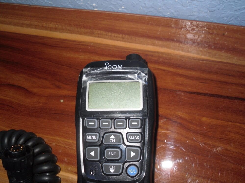 ICOM Command Mic HM-195B Microphone ONLY - New out of box - Max Marine ...