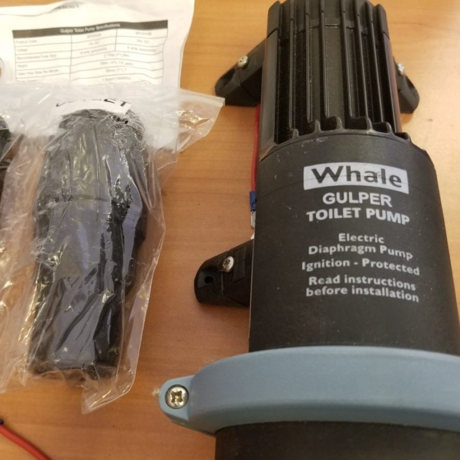 Whale Gulper Toilet Waste Pump BP2554B 24V - NEW OUT OF BOX - Max ...