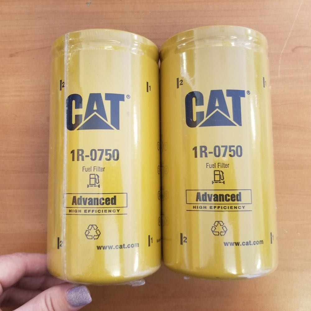 CAT Caterpillar 1R-0750 Advanced High Efficiency Fuel Filter - SET OF 2 ...