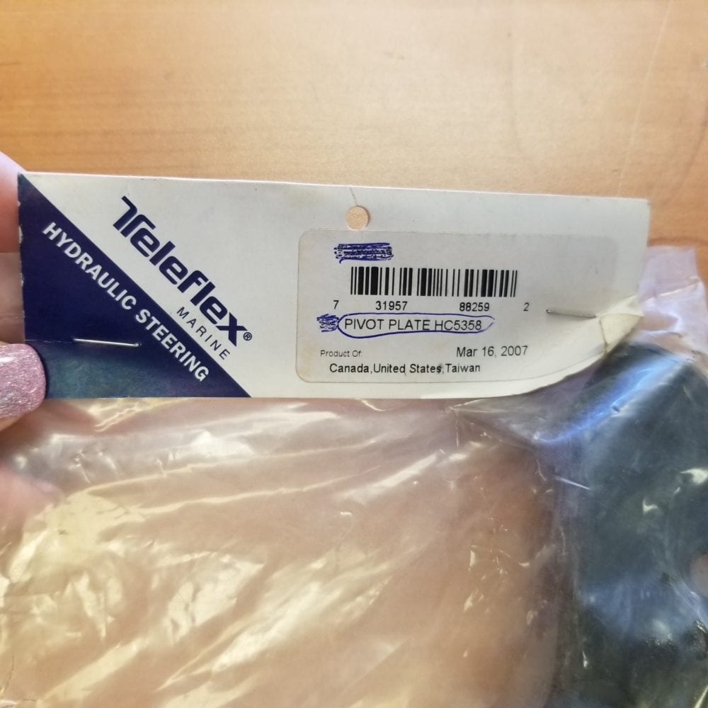 Teleflex Seastar Pivot Plate HC5358 - NEW - Max Marine Electronics