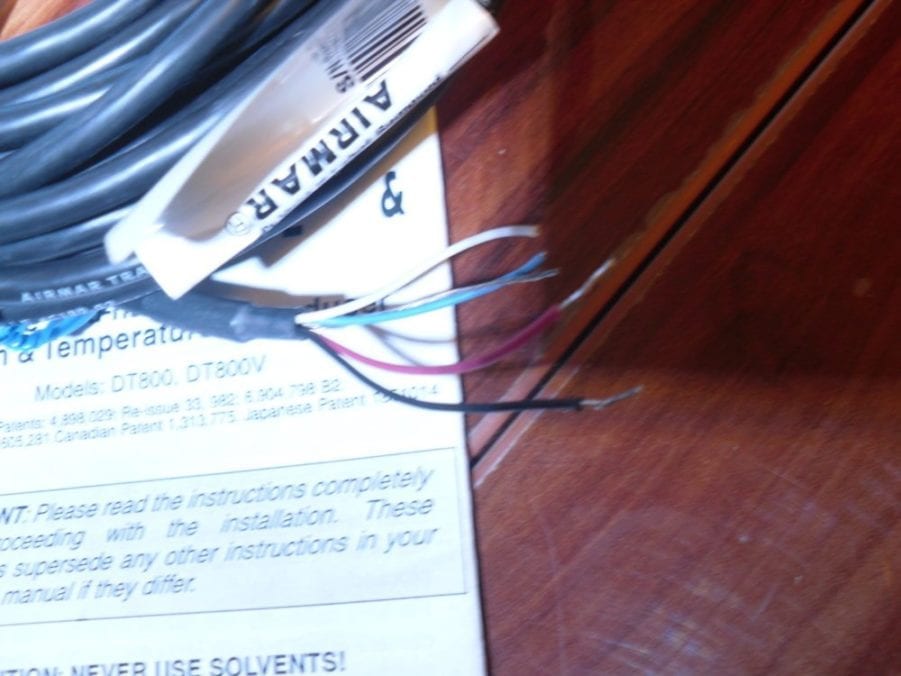 Airmar DT800 BRONZE SMART SENSOR TRANSDUCER - NEW 235 kHz NMEA 0183 44 ...