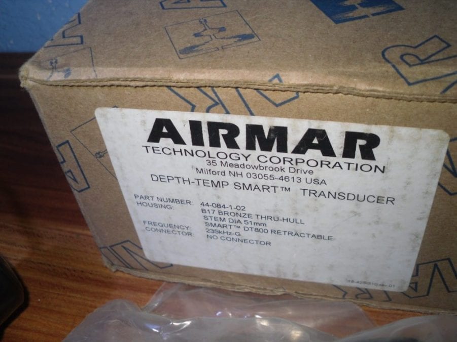 Airmar DT800 BRONZE SMART SENSOR TRANSDUCER - NEW 235 kHz NMEA 0183 44 ...