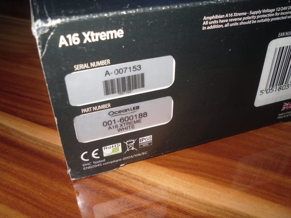 Ocean LED A16 Xtreme Amphibian Underwater Lights NEW - Xtreme White 001 ...