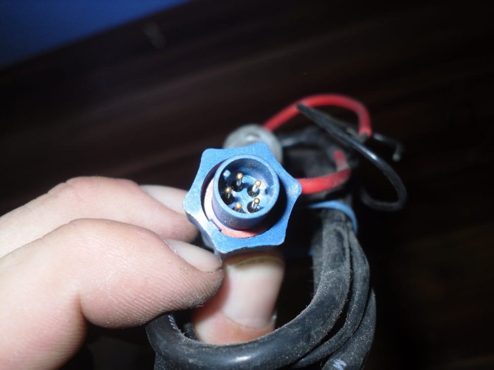 Lowrance Blue NMEA Backbone Power Cable TERMINATED 120 Ohm 990C0-88012 ...