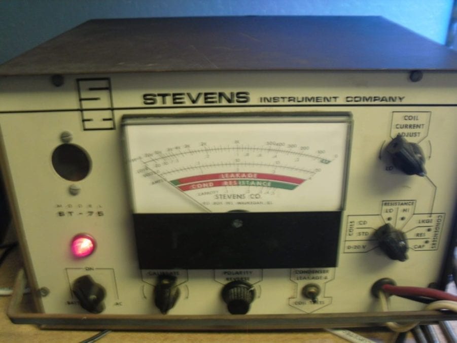 Stevens Instrument Company ST-75 Outboard Engine Ignition Coil Tester w ...